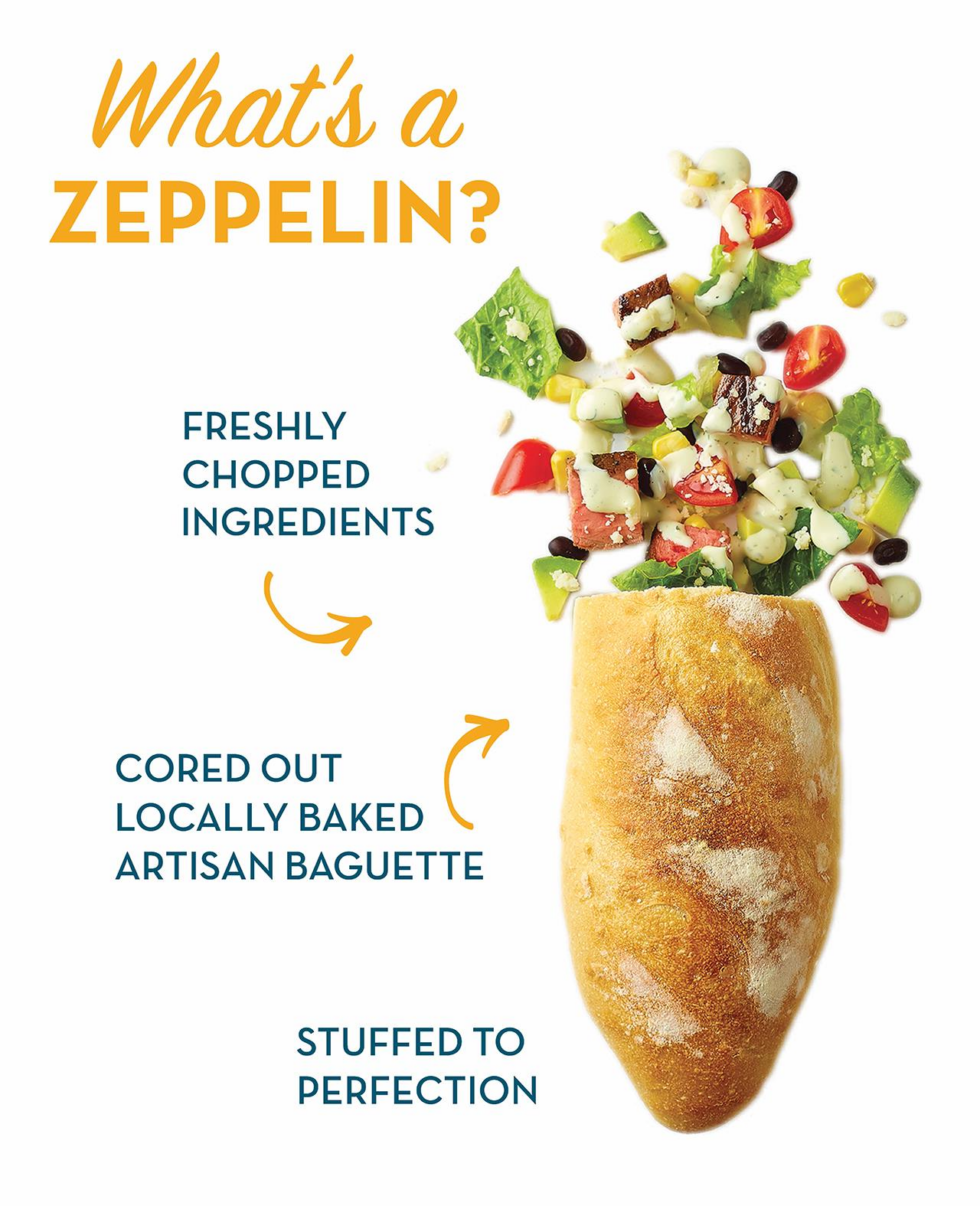 Bread Zeppelin Chopped Salad Franchise | Unique Fast-Casual Opportunity